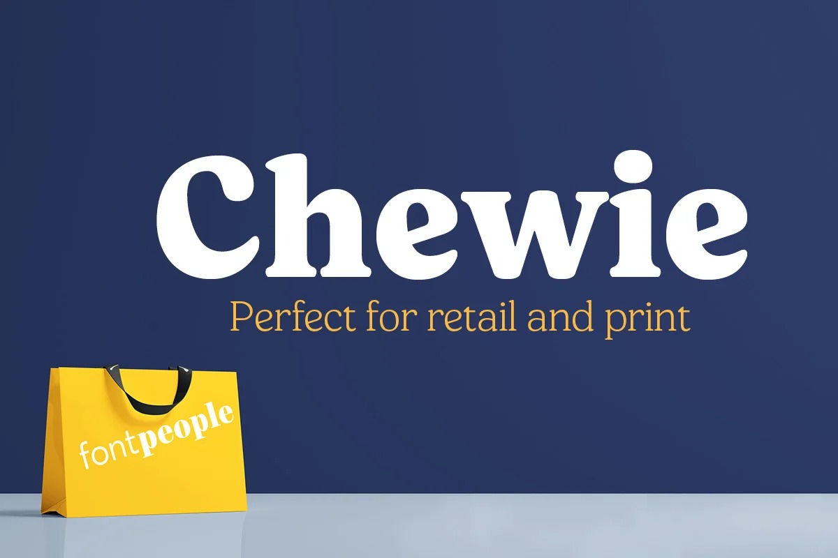 Chewie Font Family - Download Free Font