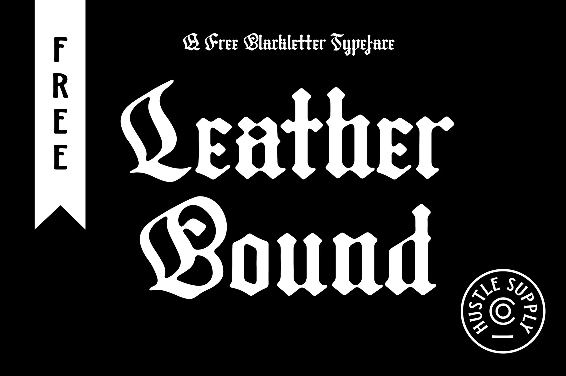 Leather Bound Font - Download Free Font