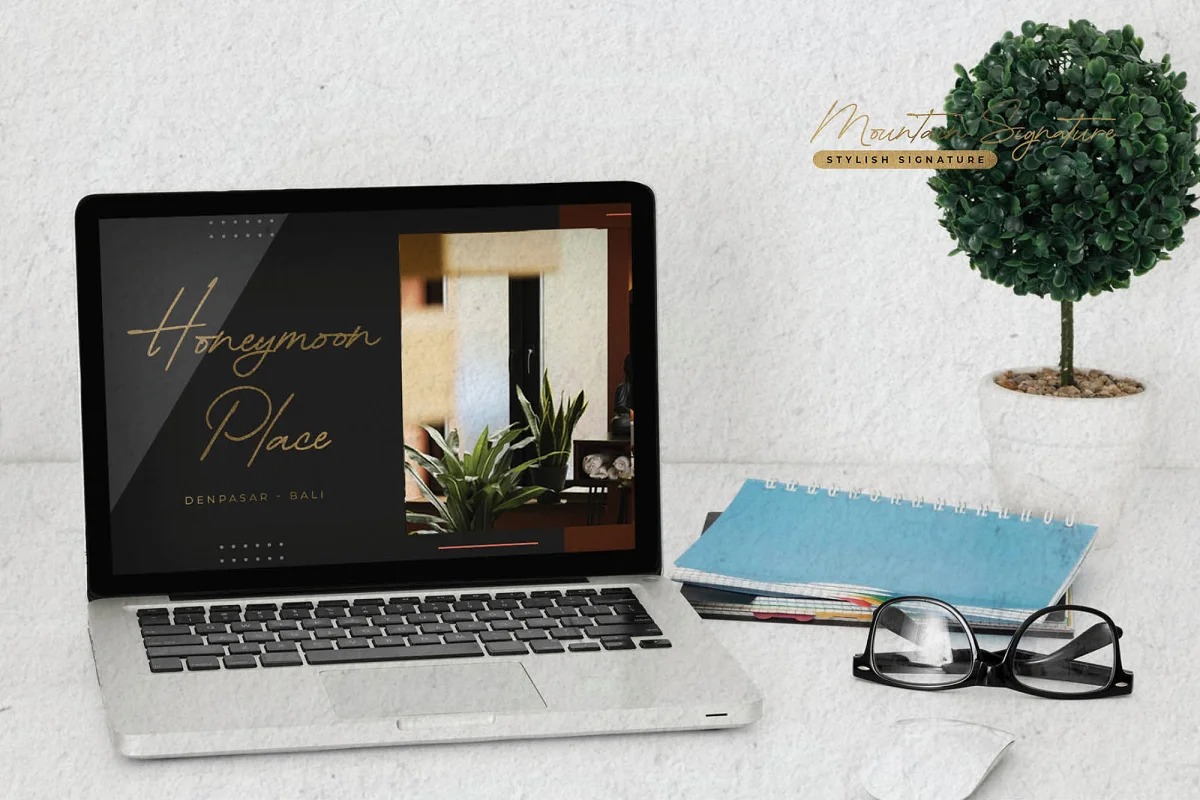 Mountain Signature Font - Download Free Font