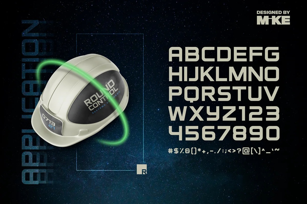 Round Control Font - Download Free Font