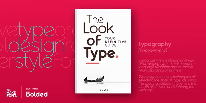 Bolded Font - Download Free Font