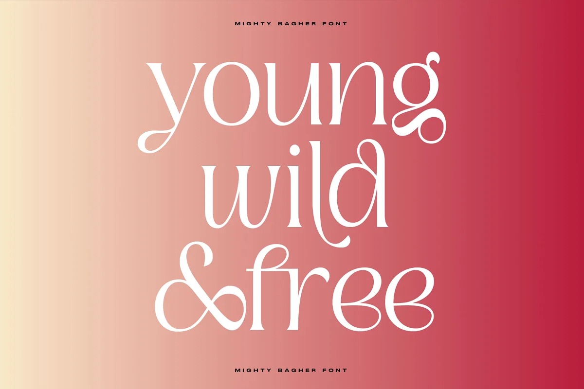 Mighty Bagher Font - Download Free Font