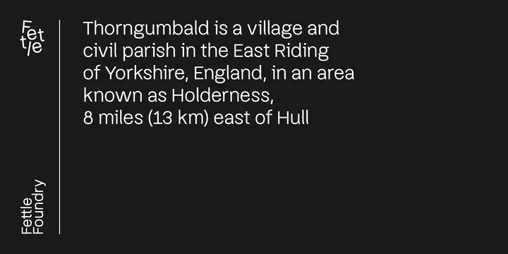 Thorngumbald Font - Download Free Font