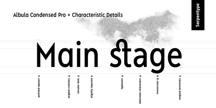 Albula Condensed Pro Font - Download Free Font