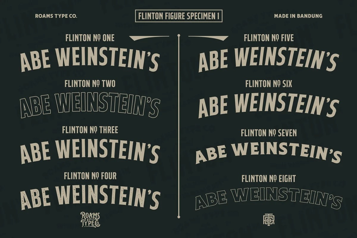 Flinton Font - Download Free Font