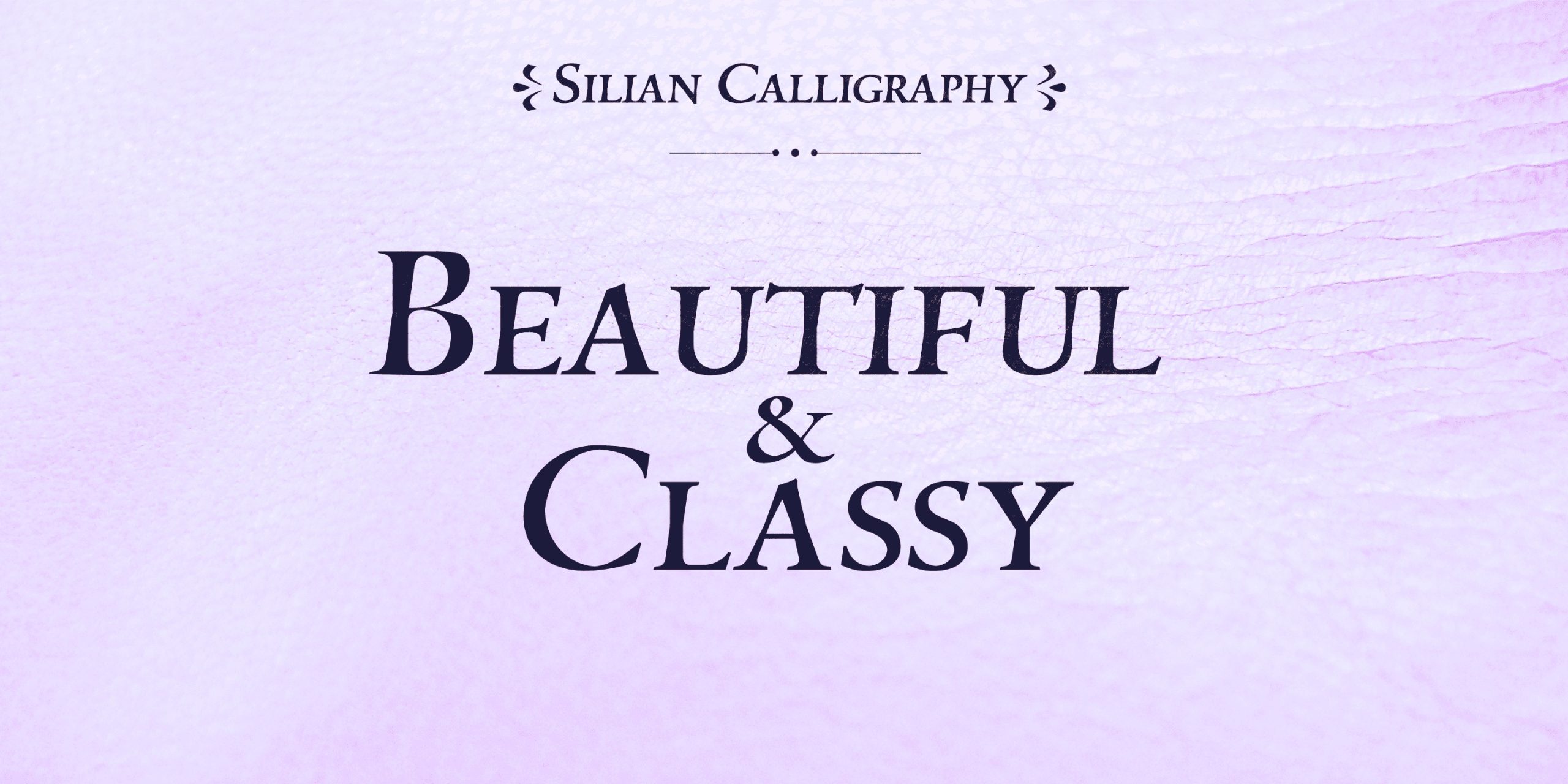 Silian Calligraphy Font - Download Free Font
