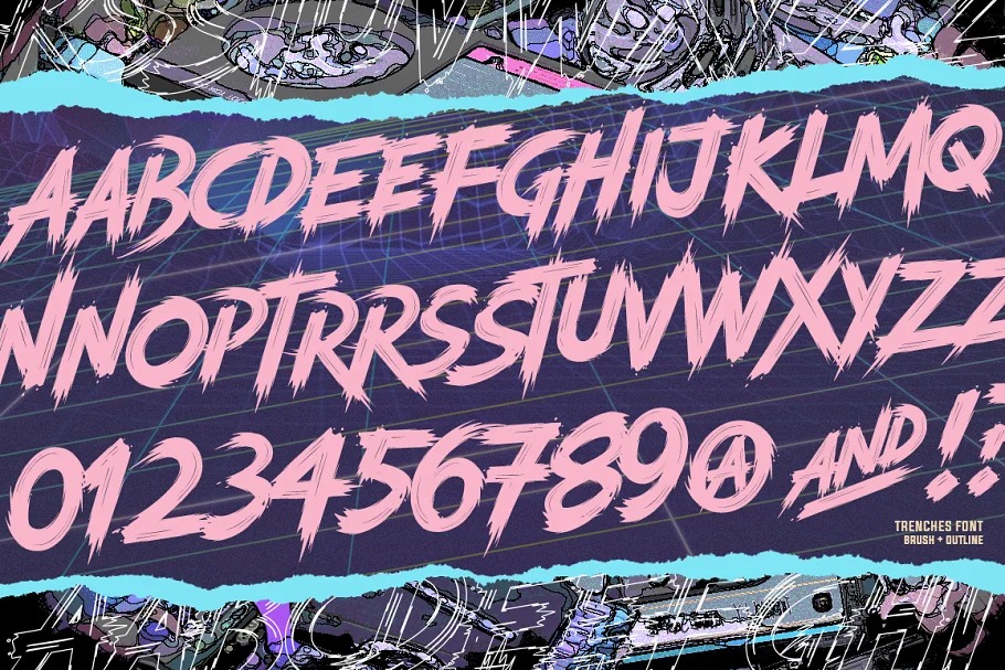 Trenches Font - Download Free Font