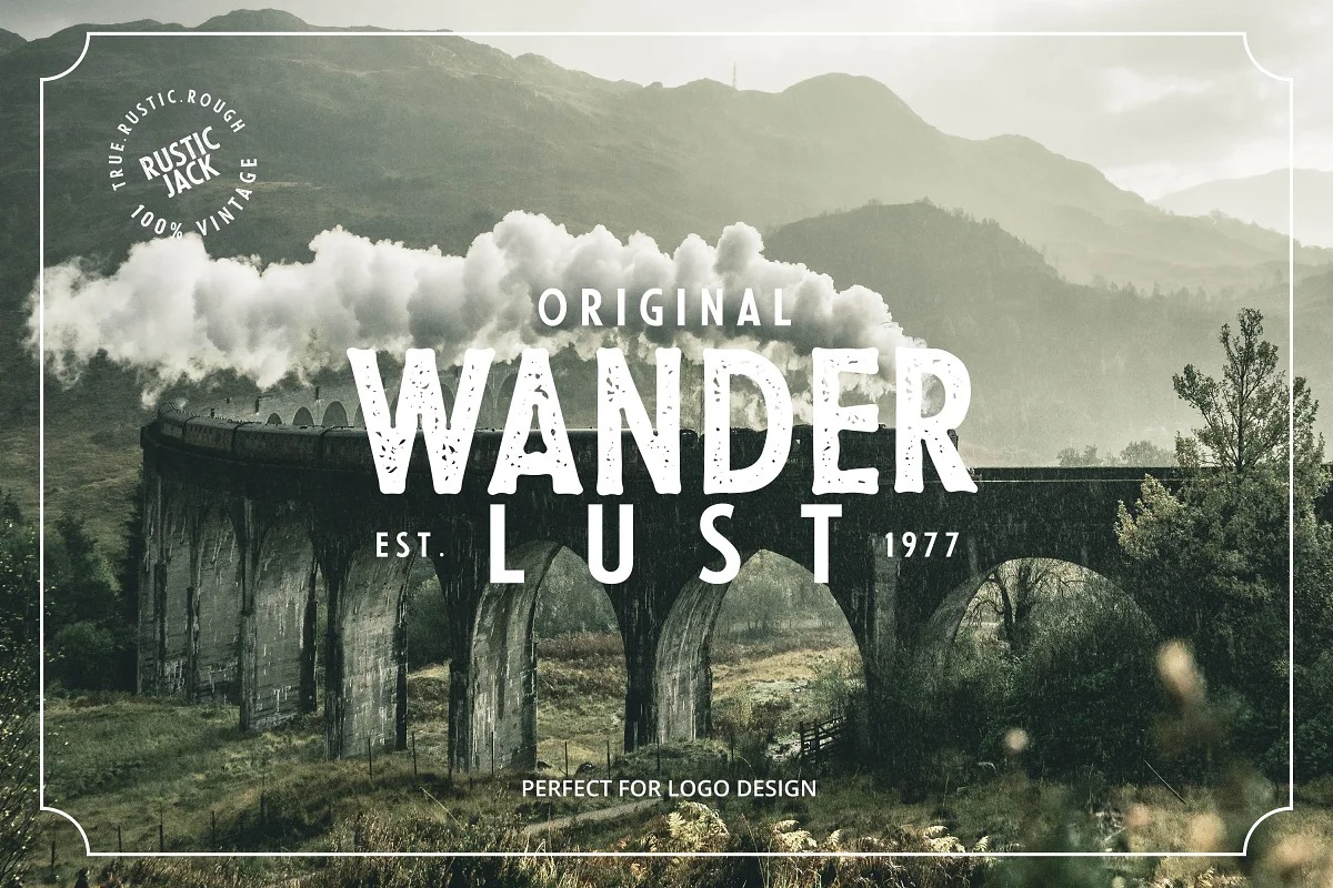 Rustic Jack Font Duo - Download Free Font