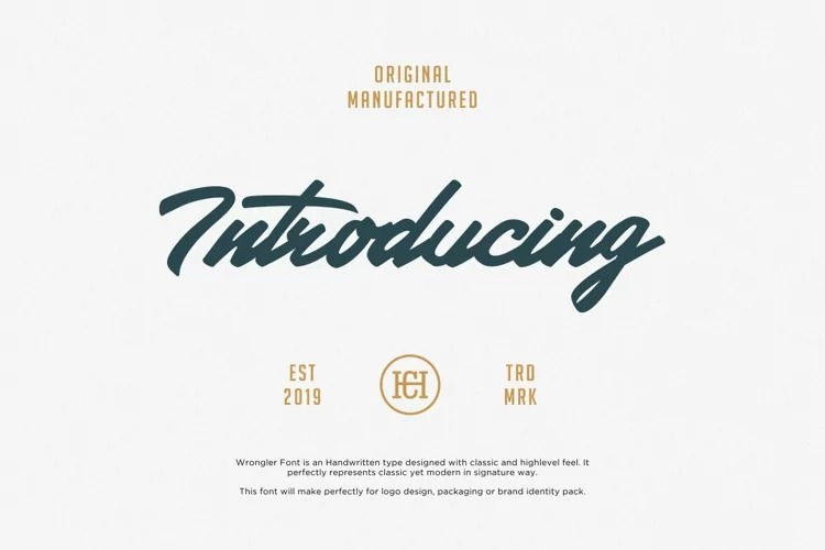 Wrongler Font - Download Free Font
