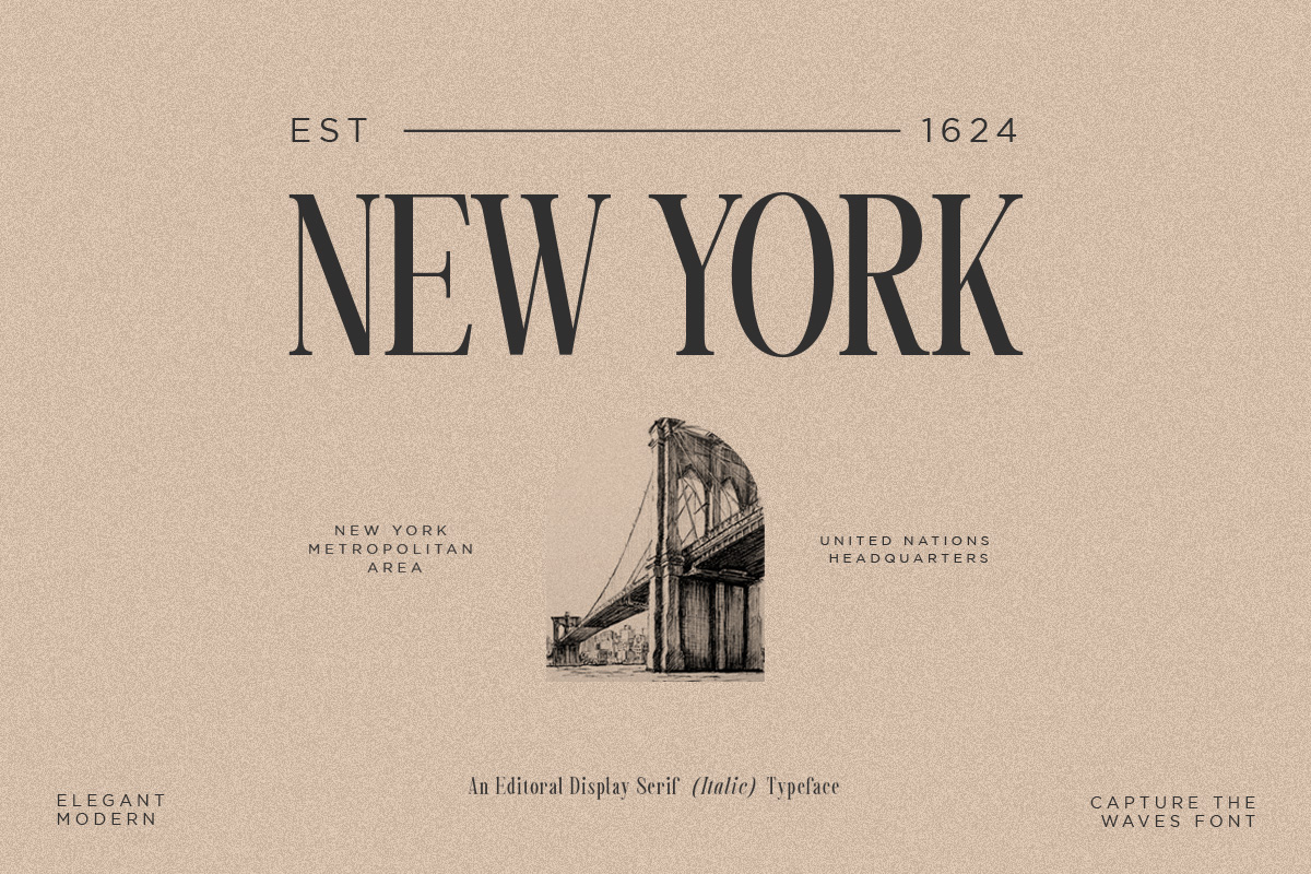 Captures The Waves Font - Download Free Font