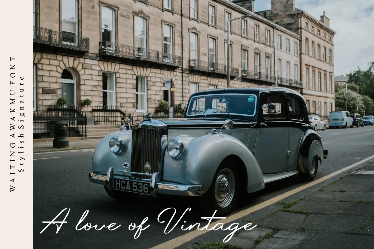 Waiting Awakmu Font - Download Free Font