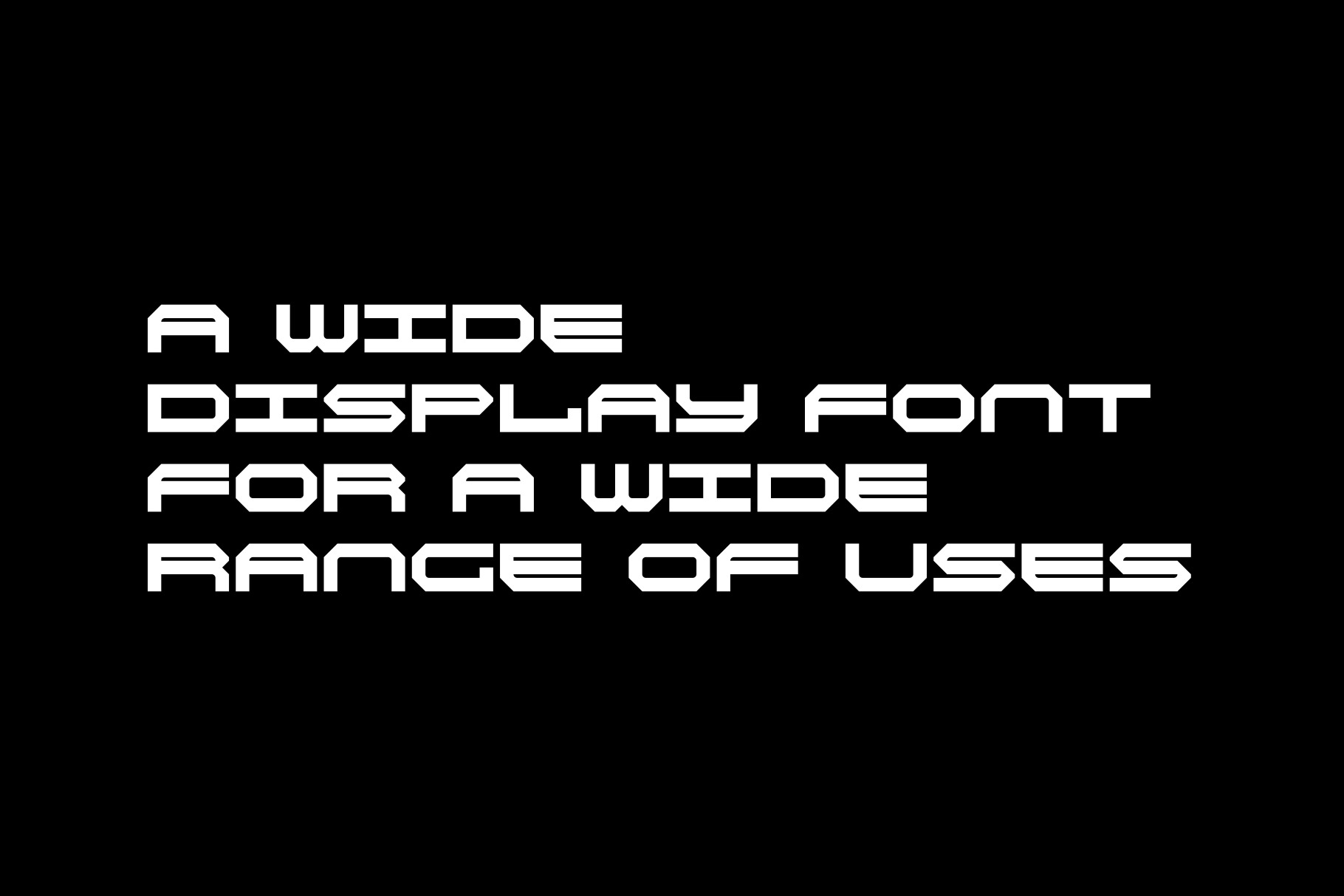 Widebody Font - Download Free Font