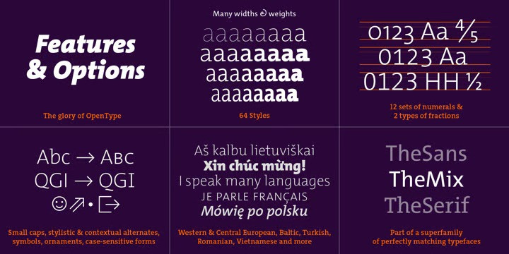 TheMix Font Family - Download Free Font
