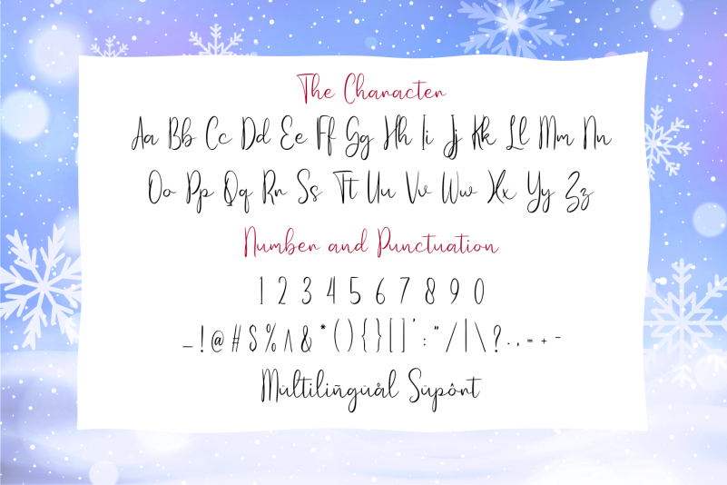 Warm Christmas Font - Download Free Font