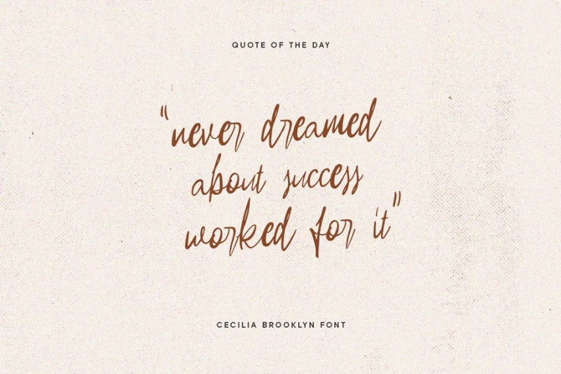 Cecilia Brooklyn Font - Download Free Font