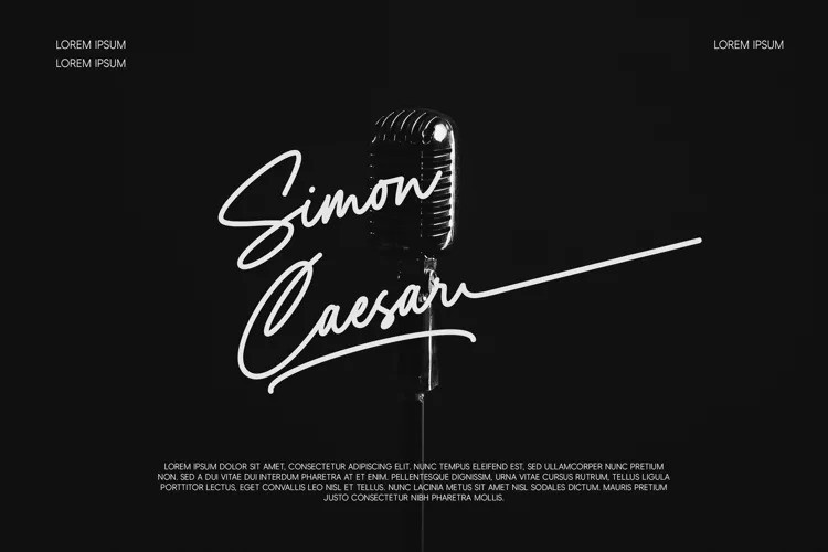 Yustine Signature Font - Download Free Font