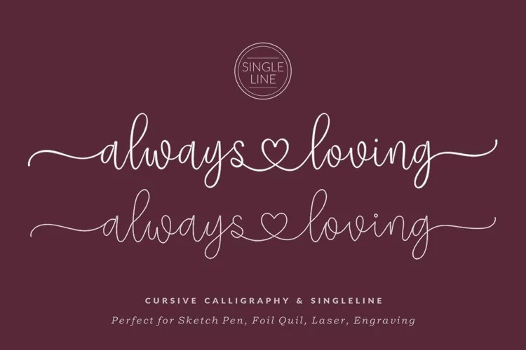 Always Loving Font - Download Free Font
