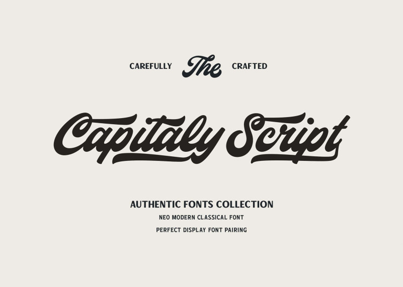 Capital A Script