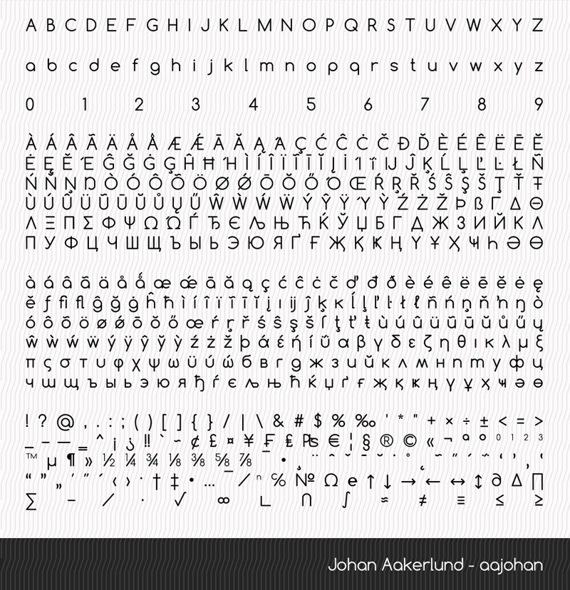 Comfortaa Font Family - Download Free Font