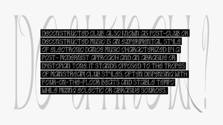 Deconstructed Font - Download Free Font