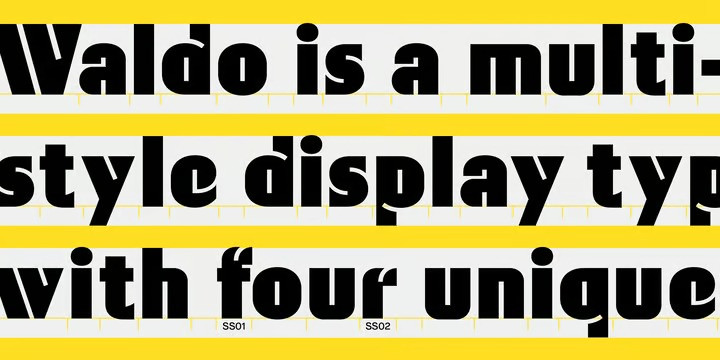 Waldo Font - Download Free Font