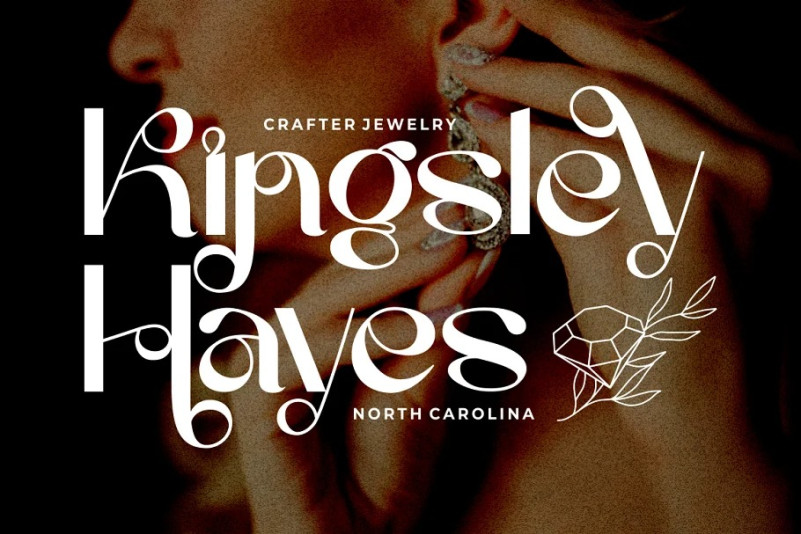 Grey Jewelry Font - Download Free Font