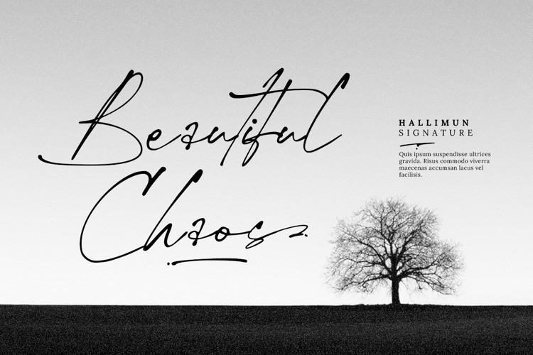 Hallimun Signature Font - Download Free Font