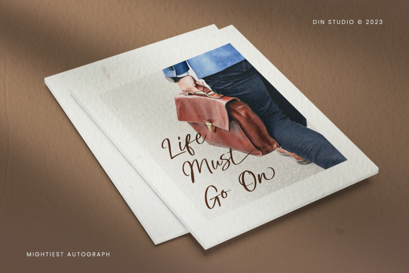 Mightiest Autograph Font - Download Free Font