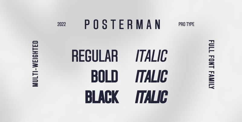 Posterman Font - Download Free Font