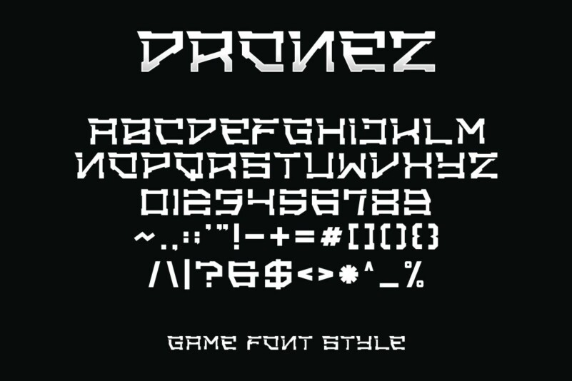 Dronez Font - Download Free Font