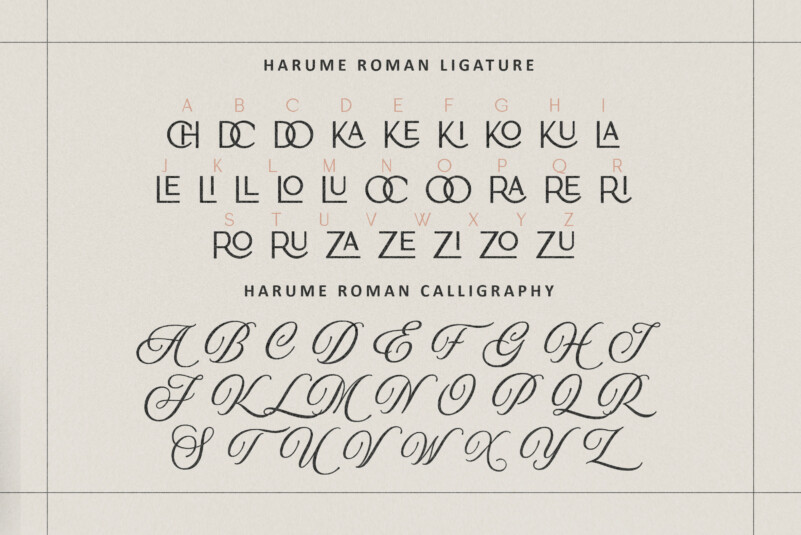 Harume Roman Font - Download Free Font