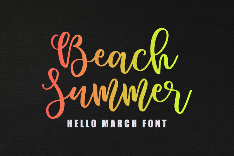 Hello March Font - Download Free Font
