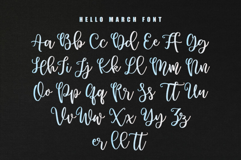 Hello March Font - Download Free Font