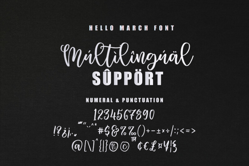 Hello March Font - Download Free Font
