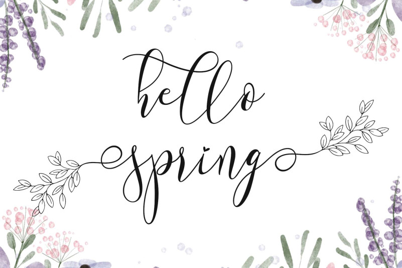 Spring Morning Font - Download Free Font