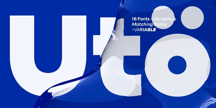 Uto Font Family - Download Free Font