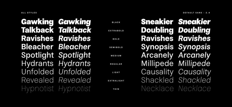 Default Sans Font - Download Free Font