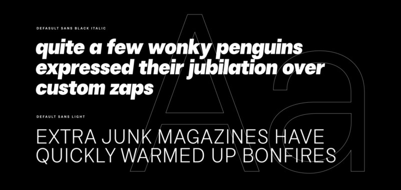 Default Sans Font - Download Free Font