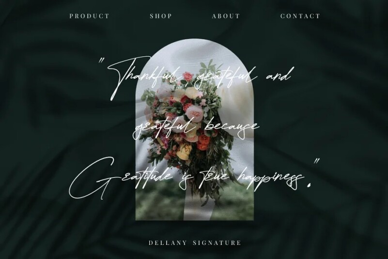 Dellany Signature Font - Download Free Font