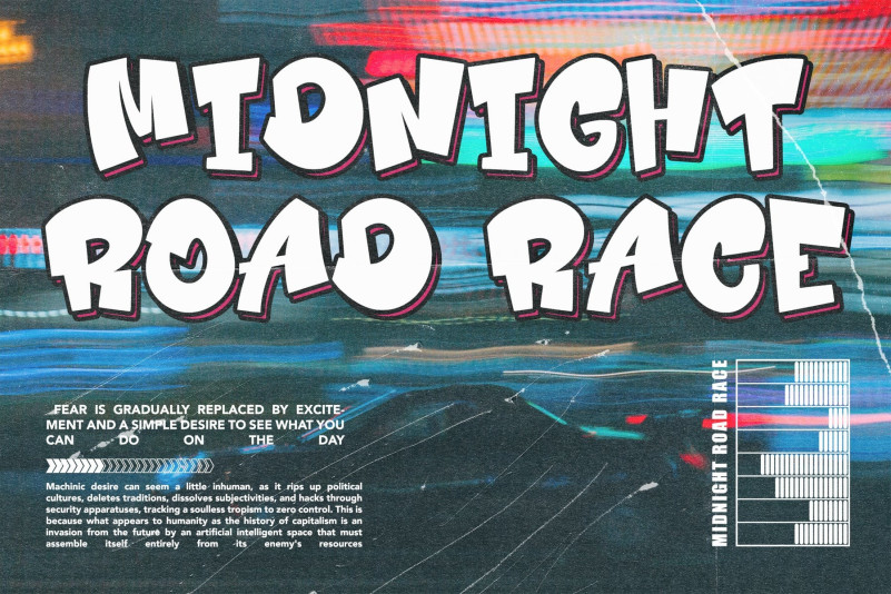 Neon Ring Font - Download Free Font