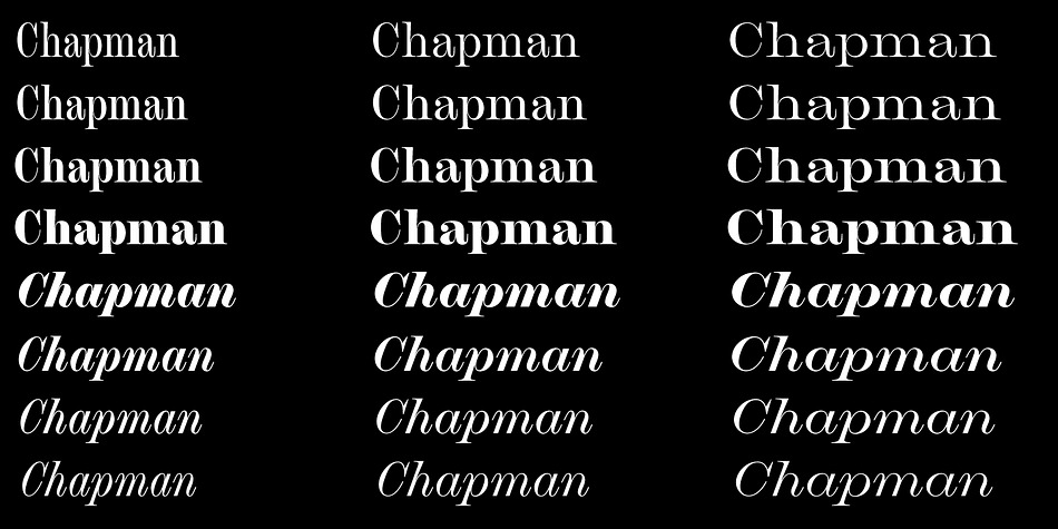 Chapman Font Family - Download Free Font