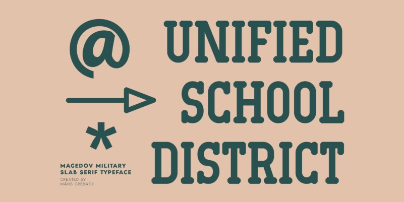 Magedov Military Font - Download Free Font