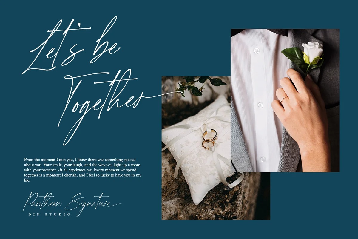 Pantheon Signature Font - Download Free Font
