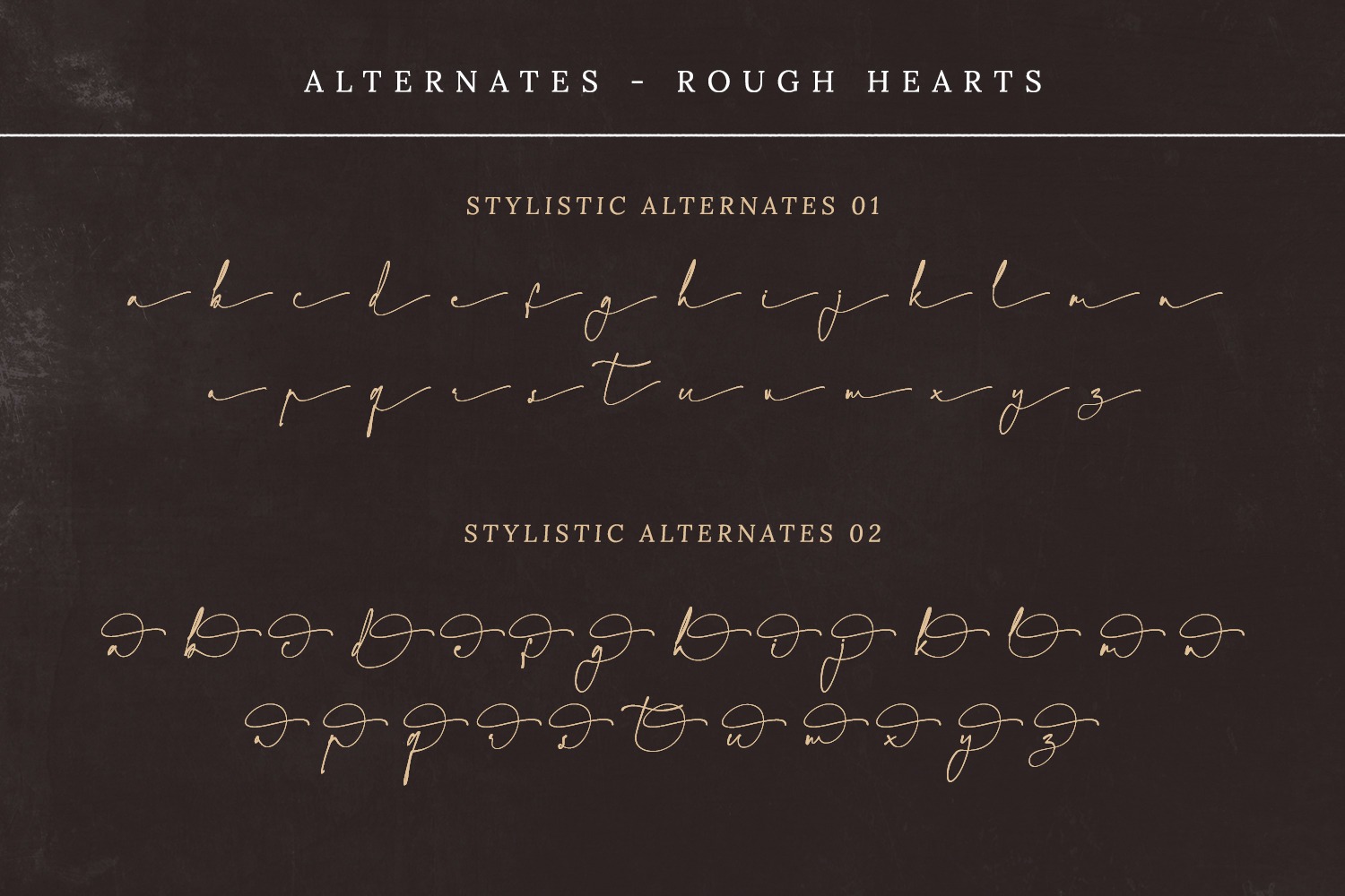 Rough Hearts Font - Download Free Font