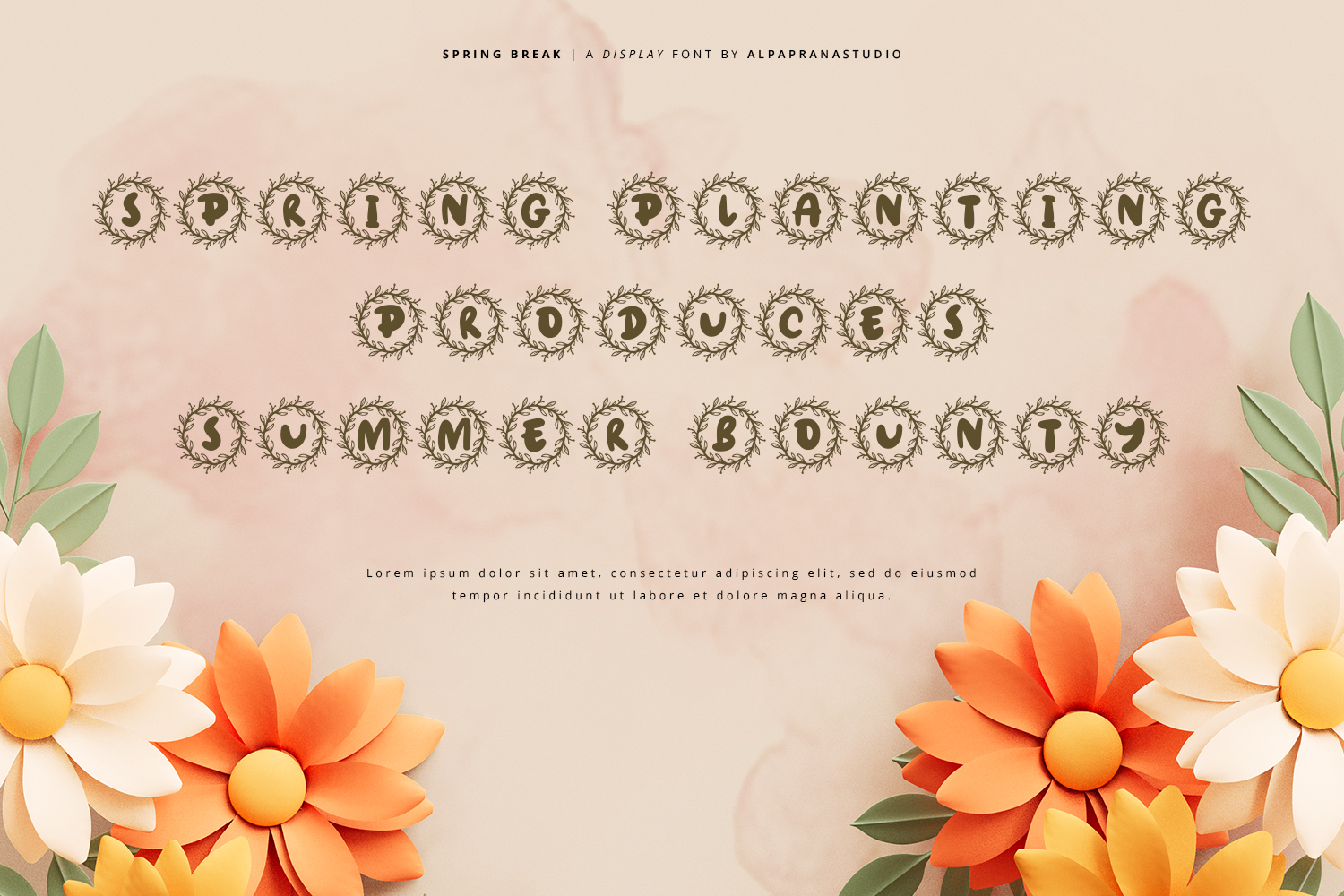 Spring Break Font - Download Free Font