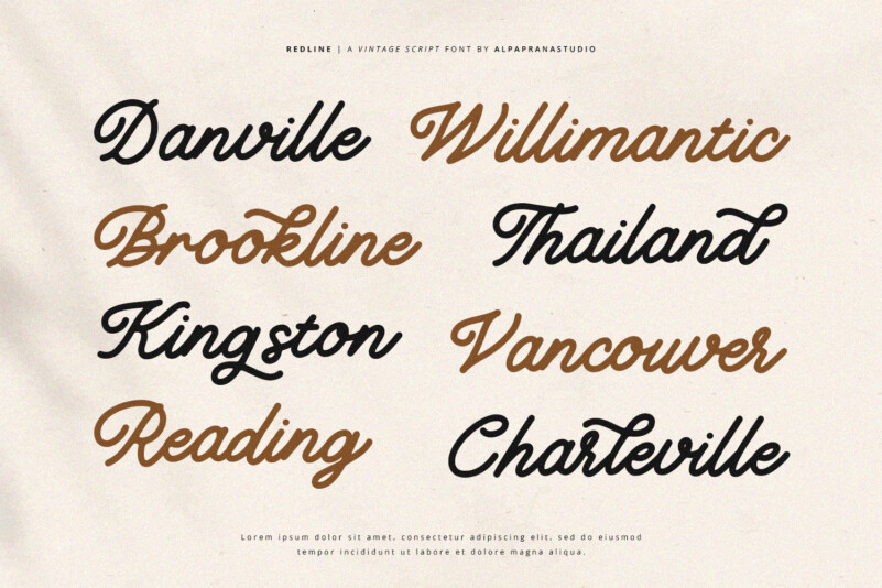 Redline Font - Download Free Font
