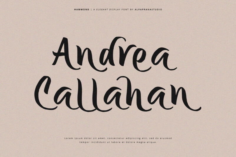 Hammond Font - Download Free Font