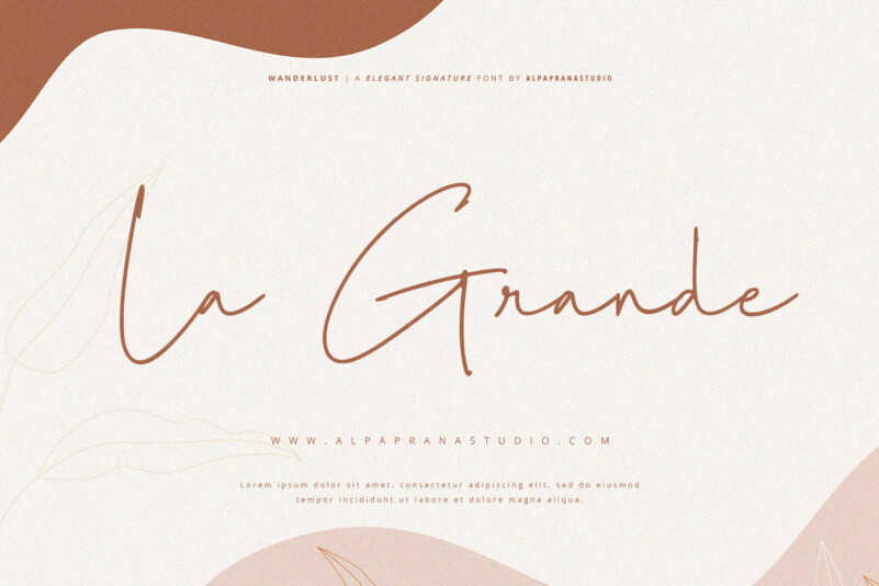 Wanderlust Font - Download Free Font