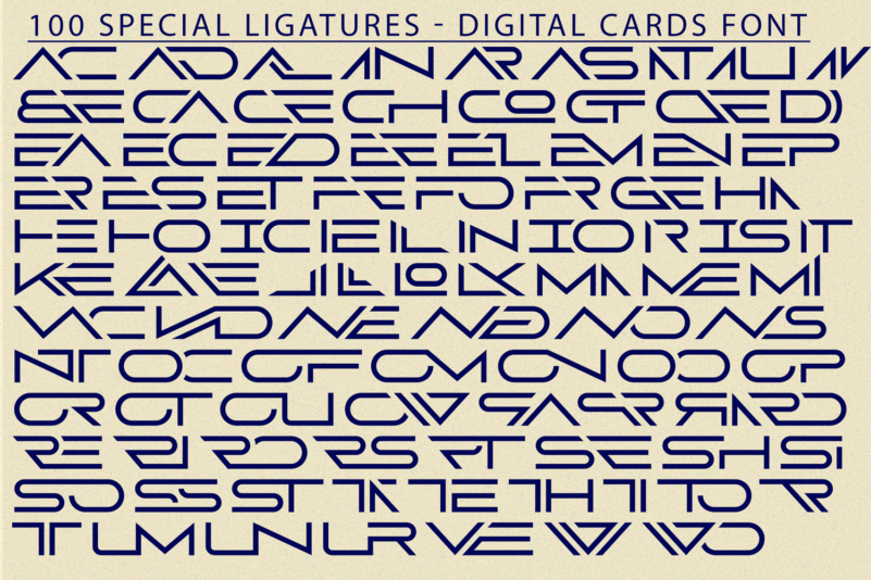 Digital Cards Font - Download Free Font