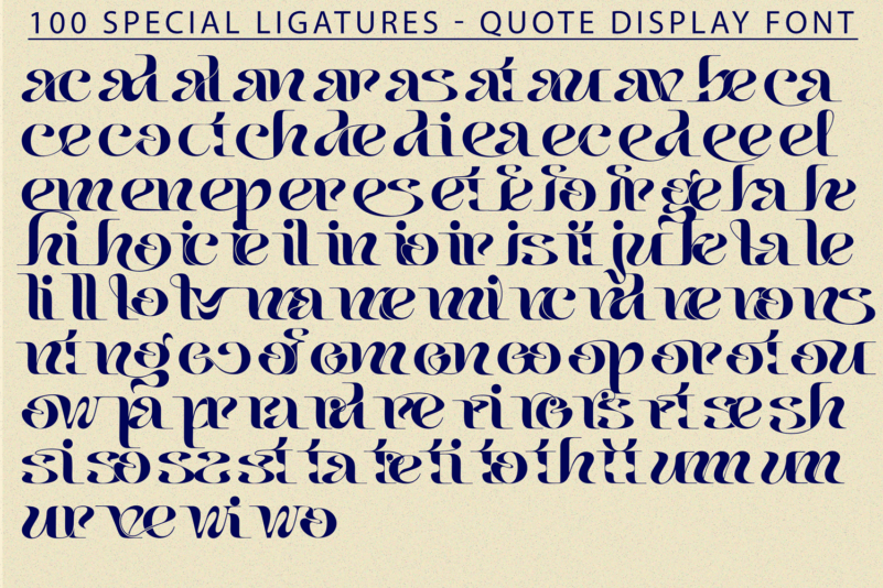 Quote Display Font - Download Free Font